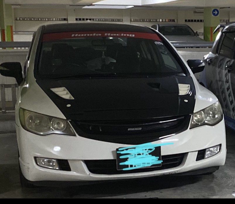 Honda Civic FD1 Front bumper, Car Accessories, Accessories on Carousell