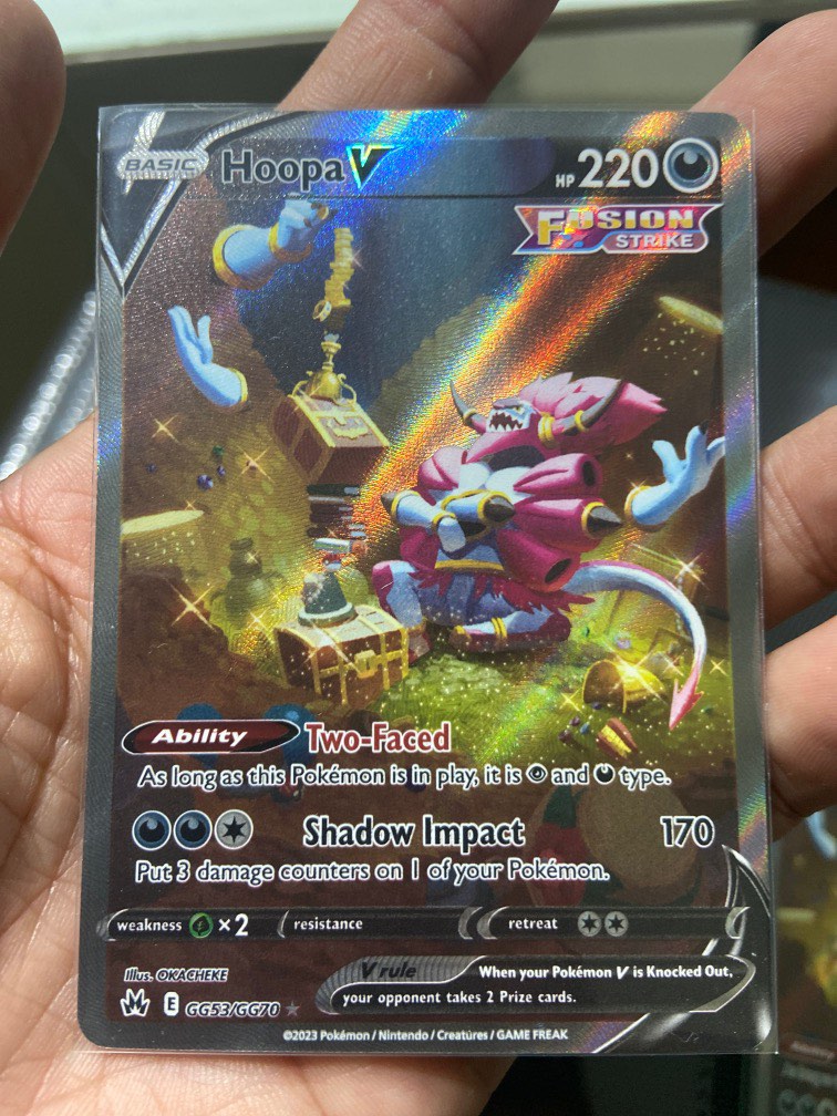 Hoopa V crown zenith, Hobbies & Toys, Toys & Games on Carousell