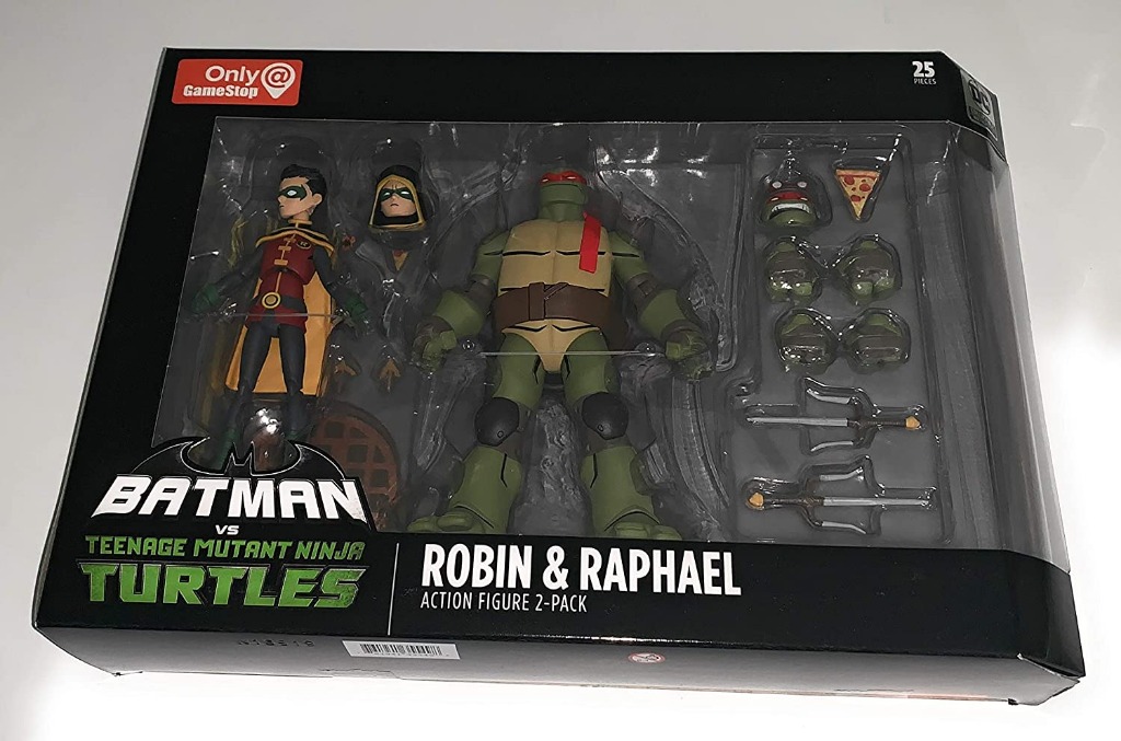 (HOT) DC Collectibles Batman VS TMNT - Robin & Raphael, Hobbies & Toys ...