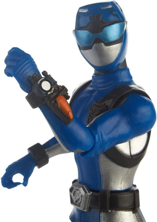 (HOT) Hasbro Power Rangers Beast Morphers Blue Ranger 6" Action Figure ...