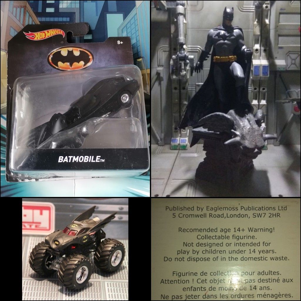 Hotwheels Tomica Batman Die-Cast Metal, Action Figure, Statue ...