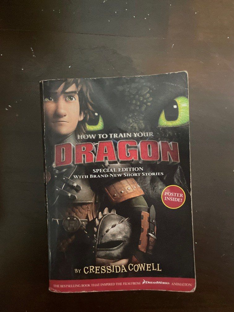 How to train your dragon (HTTYD) books, Hobbies & Toys, Books ...