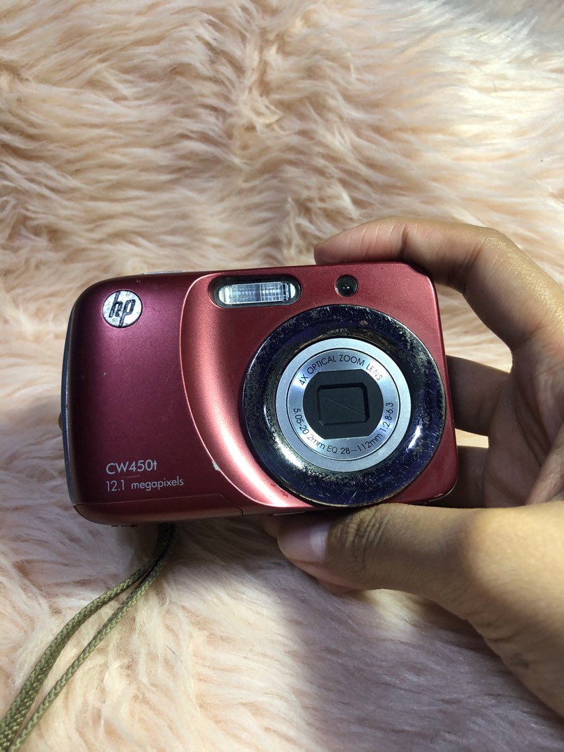 HP CW450T (MAROON), Photography, Cameras on Carousell