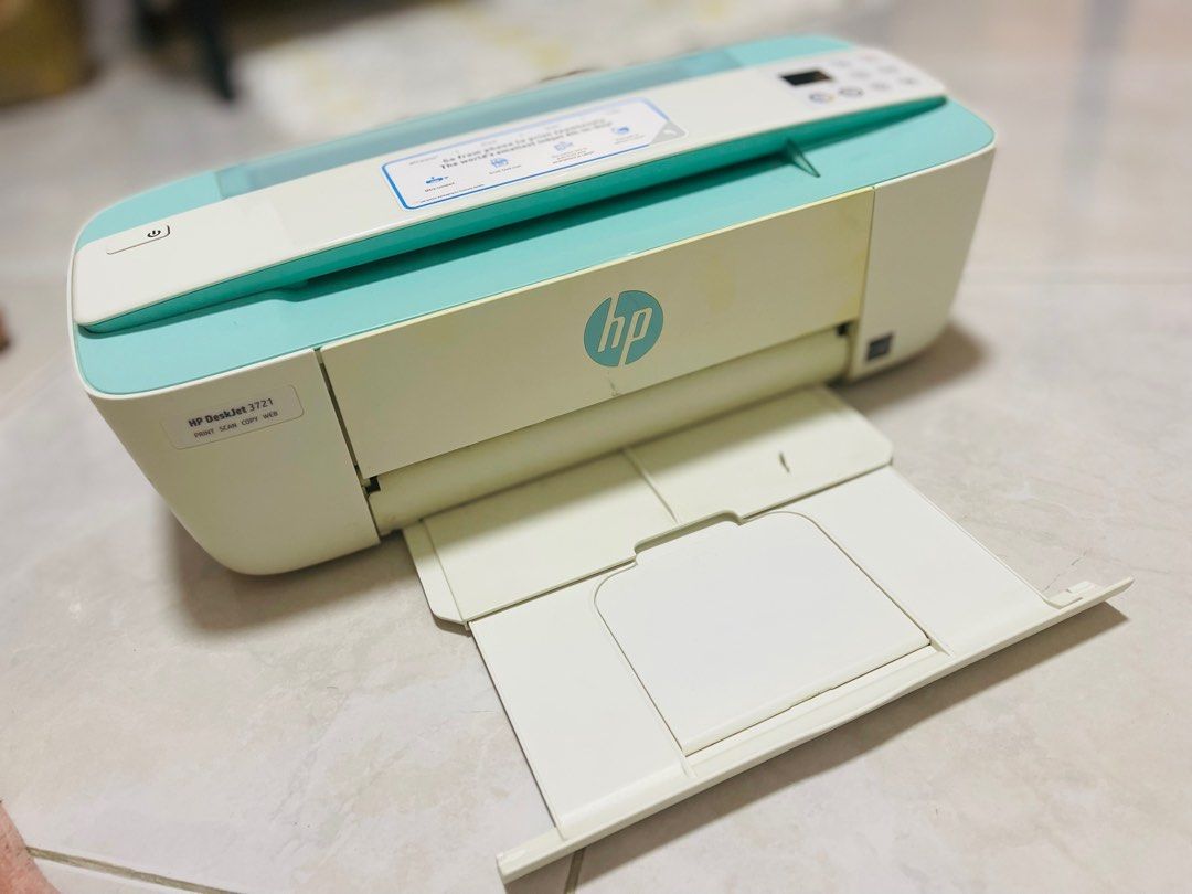 HP Deskjet 3721 Printer, Computers & Tech, Printers, Scanners & Copiers ...