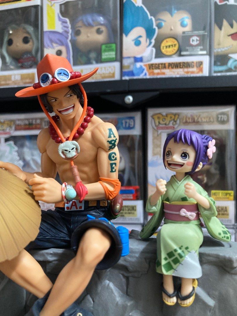 Ichiban Kuji Prize A One Piece Wano Arc Emorial Vignette Collection Ace ...