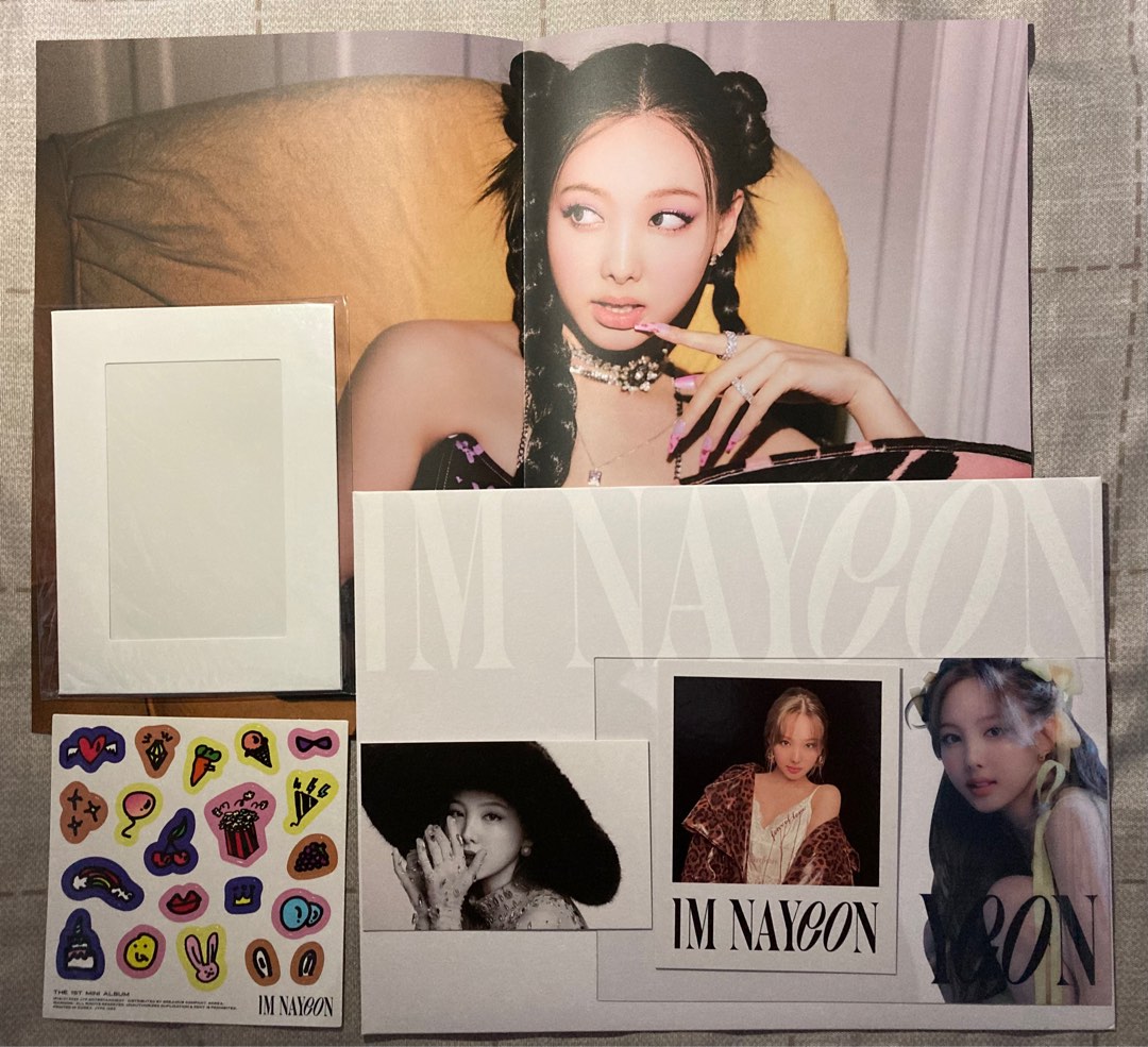 Im Nayeon assorted album inclusion set, Hobbies & Toys, Memorabilia ...