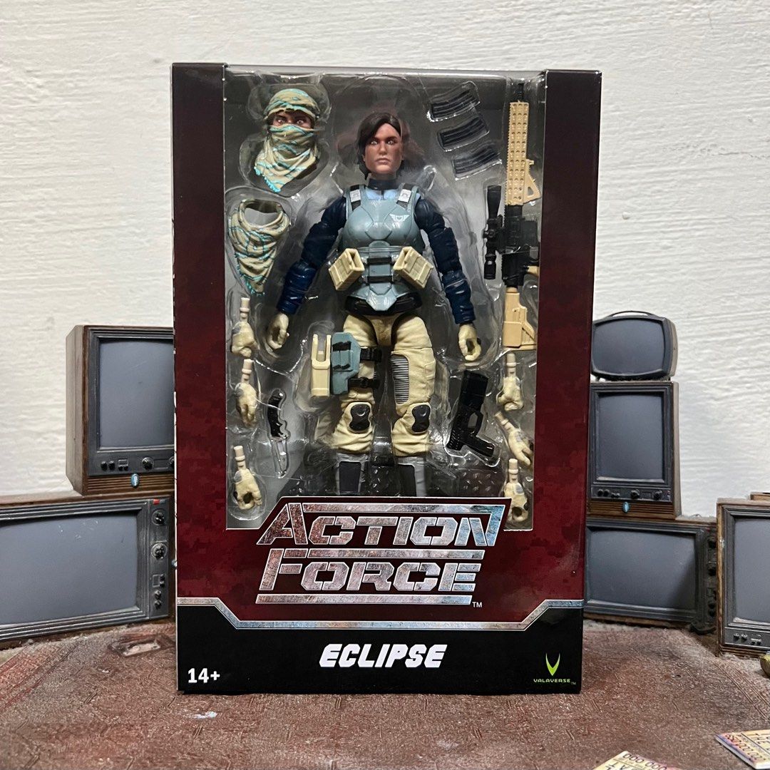 [In hand] Valaverse Series 3 Action Force Price Guide: 1) Pandora, Eclipse, Kill Switch, Steel ...