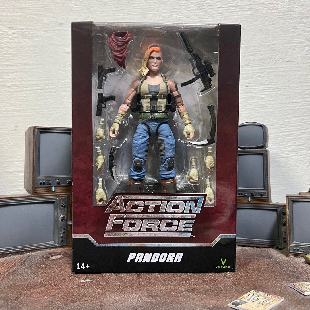 [In hand] Valaverse Series 3 Action Force Price Guide: 1) Pandora, Eclipse, Kill Switch, Steel ...