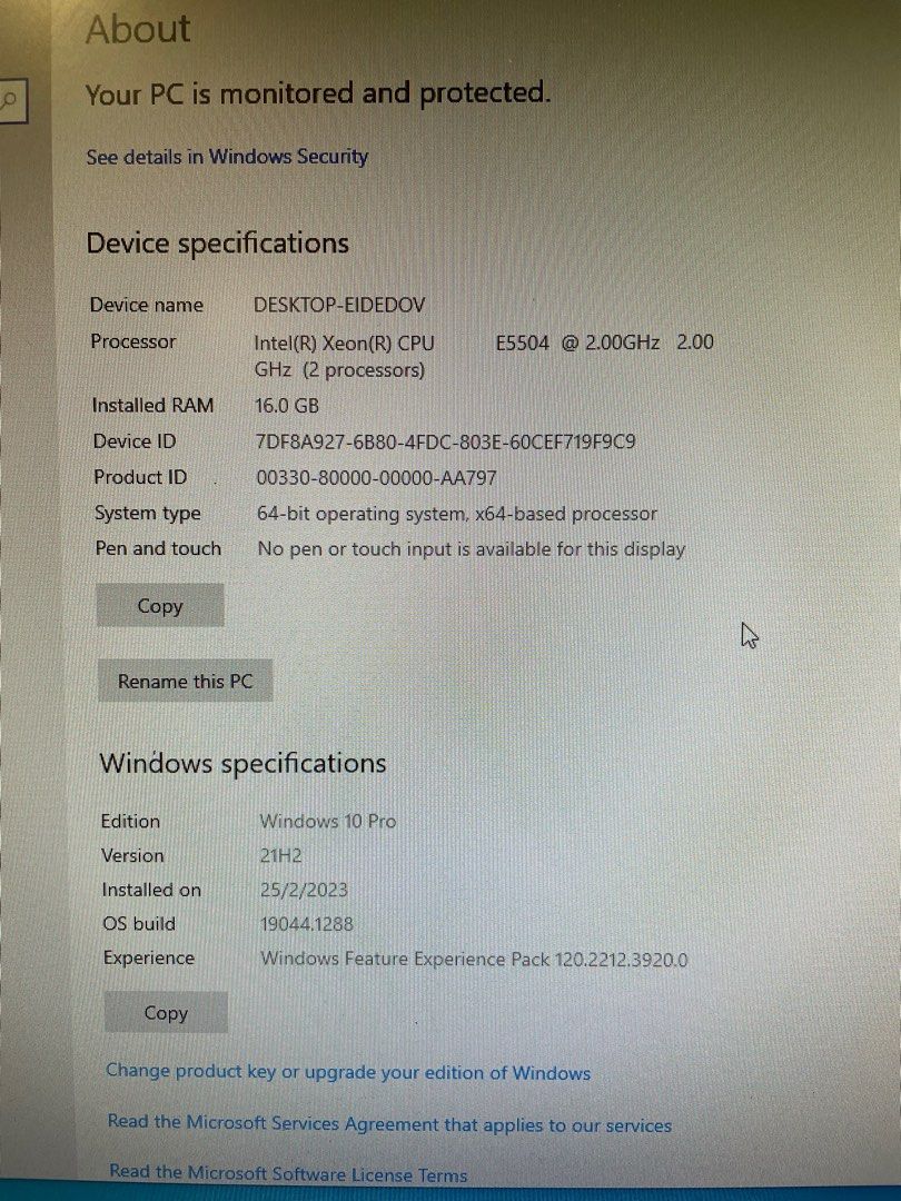 Intel Xeon E5504 (2 Processor), 4 x 4GB 800mhz ram, Intel 80GB SSD ...
