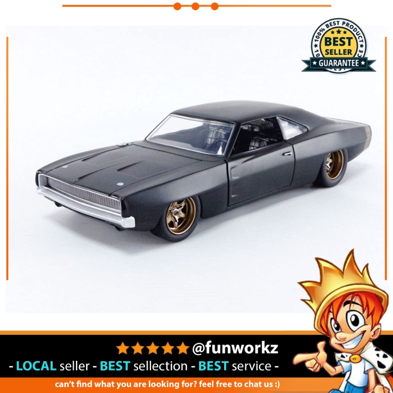 Jada Toys Fast And Furious F9 1 24 1968 Dodge Charger Widebody Die Cast