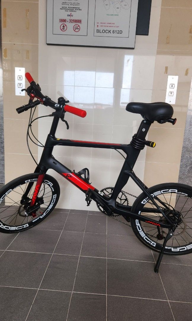 Java cl carbon mini velo, Sports Equipment, Bicycles & Parts, Bicycles ...