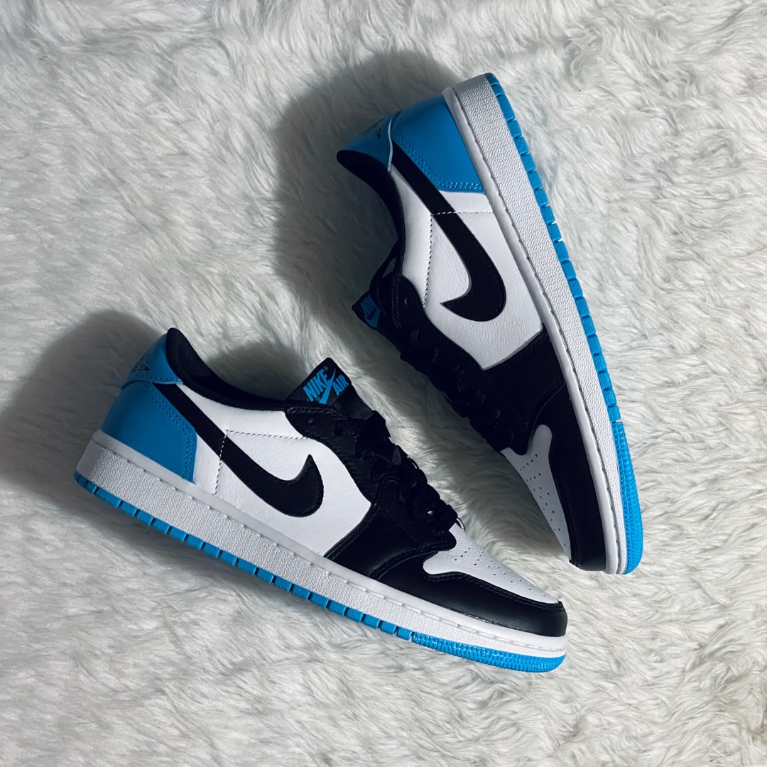 Jordan 1 Low OG Unc Powder Blue on Carousell