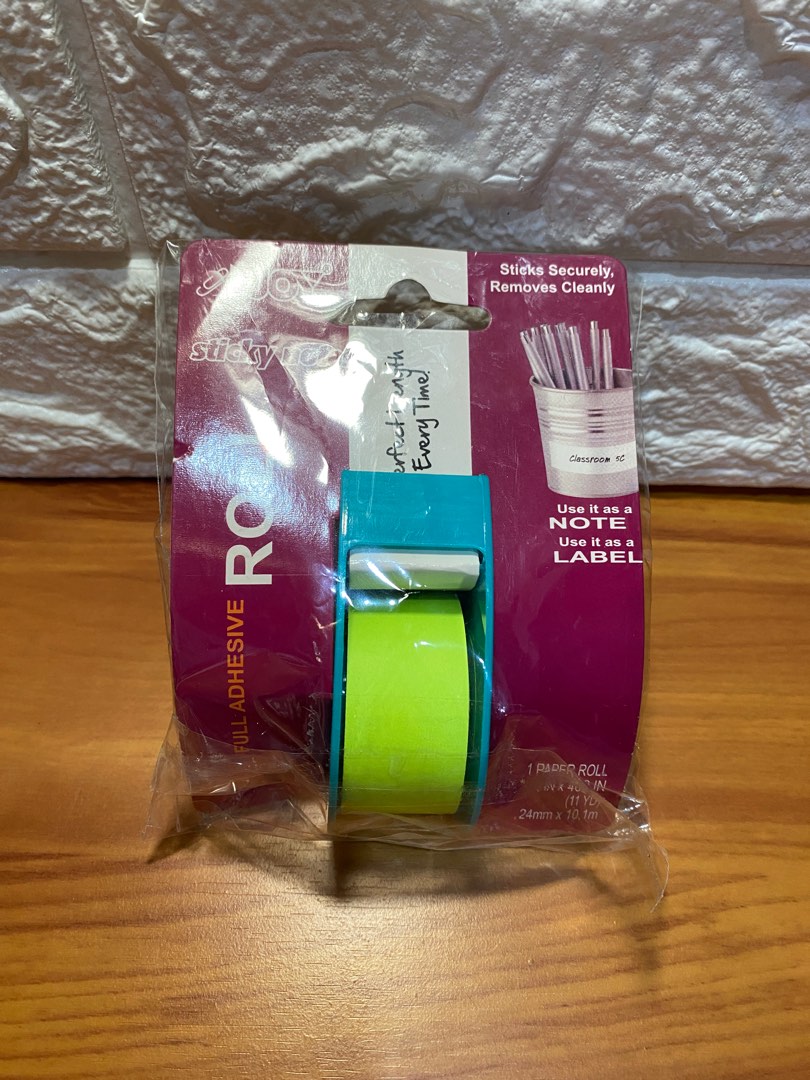 Joy sticky notes full adhesive roll on Carousell
