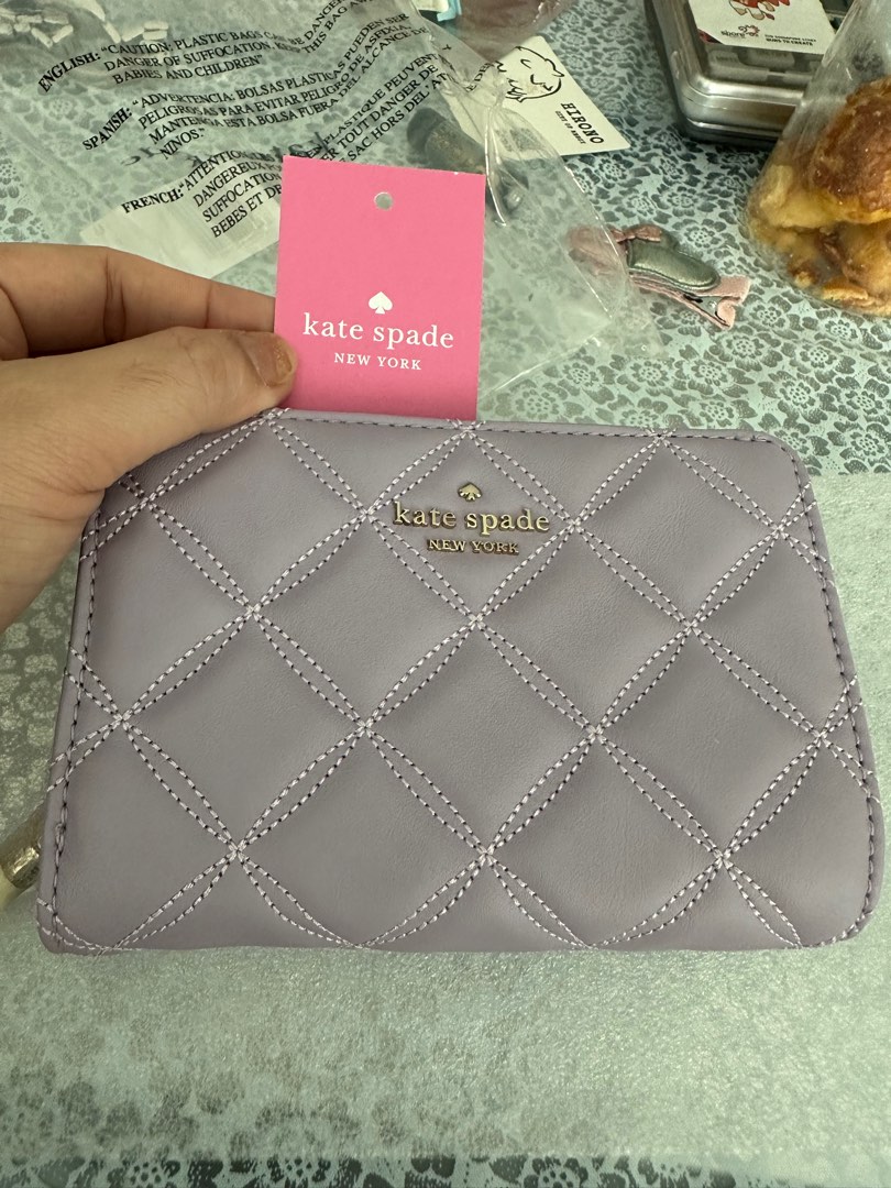 Kate spade Natalia Medium Compact Bifold Wallet, Women's Fashion, Bags & Wallets, Wallets & Card ...