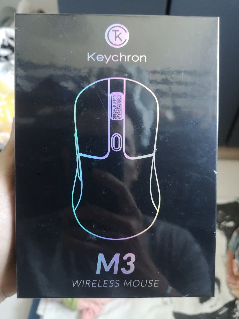 Keychron M3 wireless mouse. (black), Computers & Tech, Parts ...