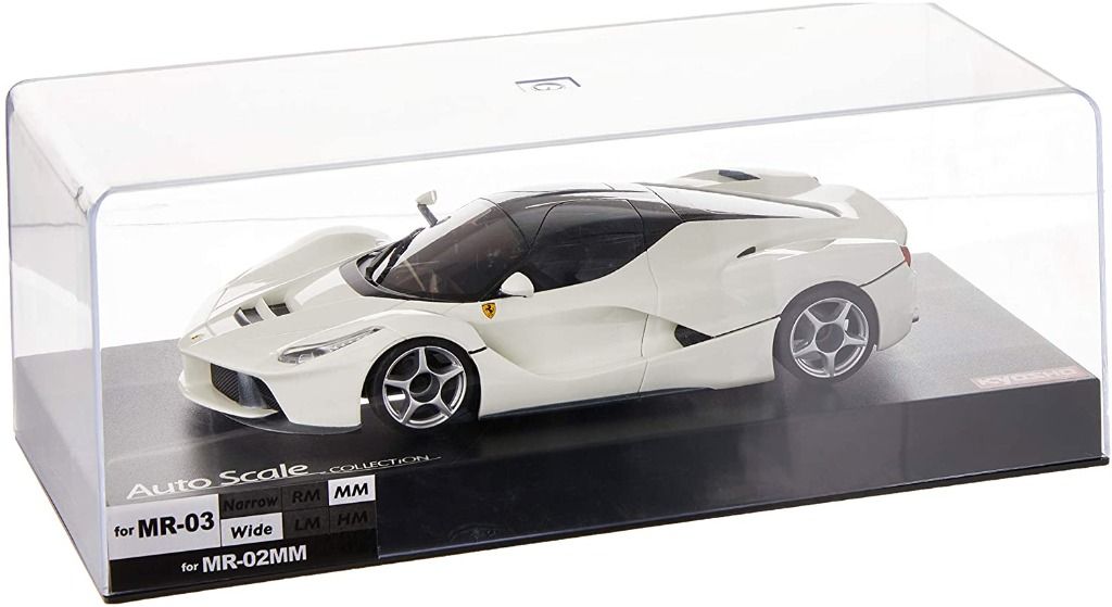 Kyosho MR03W-MM Autoscale LaFerrari Mini Car, White, Hobbies & Toys ...