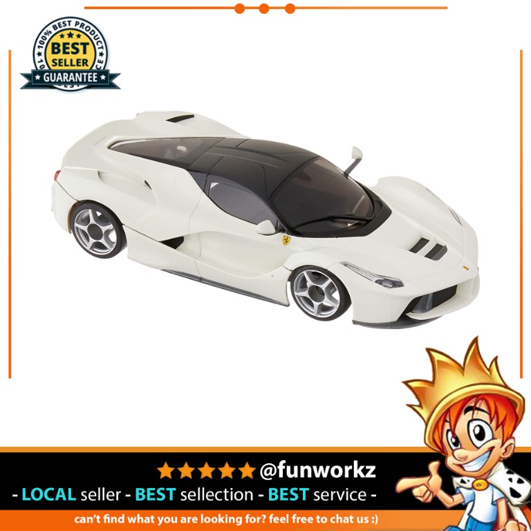 Kyosho MR03W-MM Autoscale LaFerrari Mini Car, White, Hobbies & Toys ...
