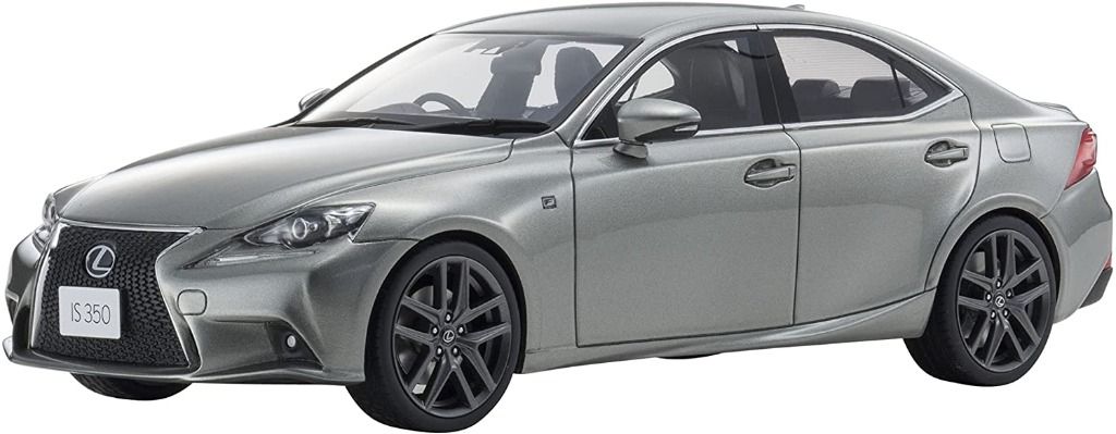 Kyosho Samurai Lexus IS350 F Sport Diecast Model Car, 1/18 Scale, Grey ...