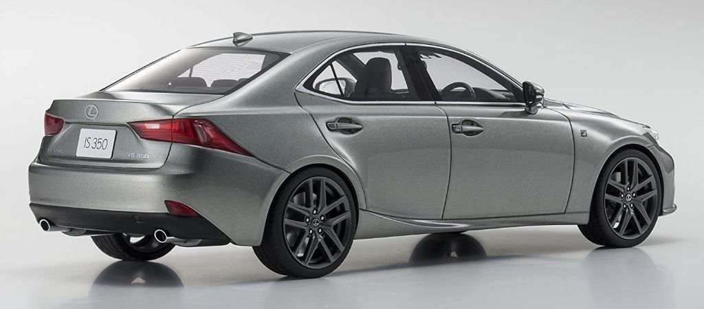 Kyosho Samurai Lexus IS350 F Sport Diecast Model Car, 1/18 Scale, Grey ...
