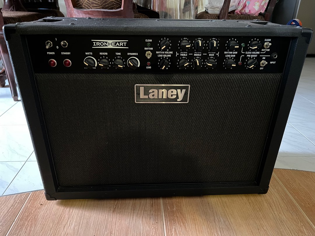 Laney IRT60-212 60W 2x12 Tube Guitar Combo Amp, Hobbies & Toys, Music ...