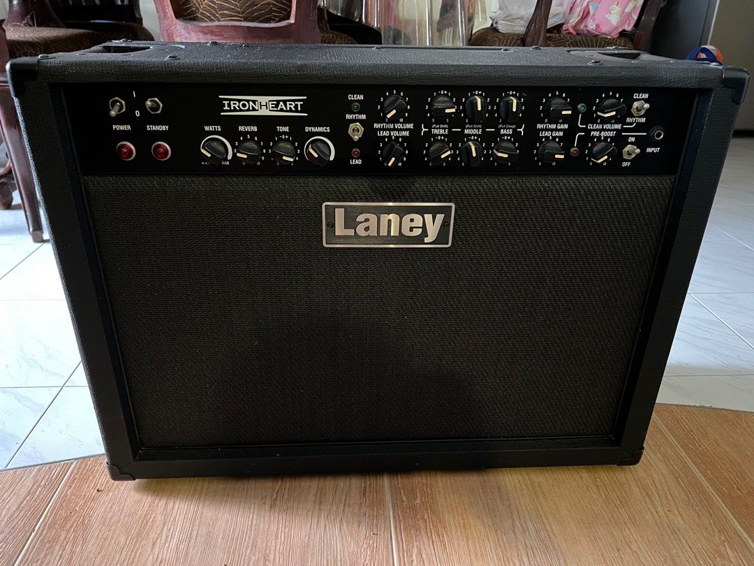 Laney IRT60-212 60W 2x12 Tube Guitar Combo Amp, Hobbies & Toys, Music ...