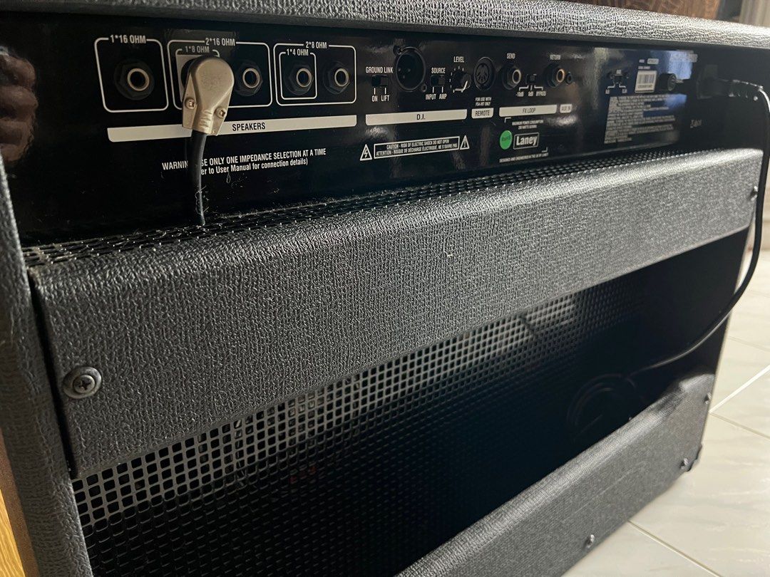 Laney IRT60-212 60W 2x12 Tube Guitar Combo Amp, Hobbies & Toys, Music ...