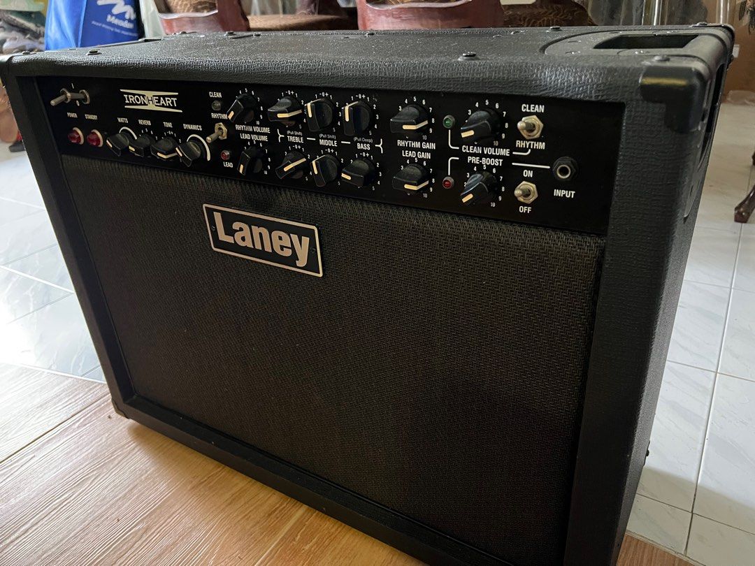Laney IRT60-212 60W 2x12 Tube Guitar Combo Amp, Hobbies & Toys, Music ...