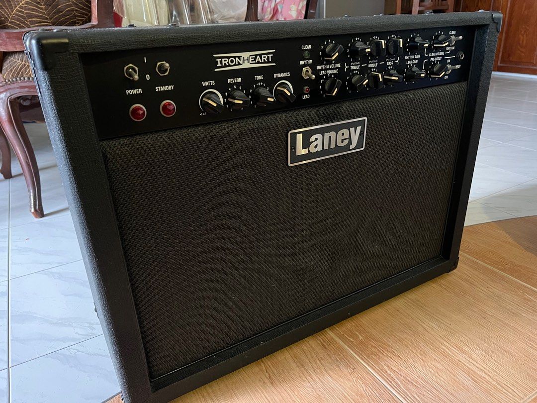 Laney IRT60-212 60W 2x12 Tube Guitar Combo Amp, Hobbies & Toys, Music ...