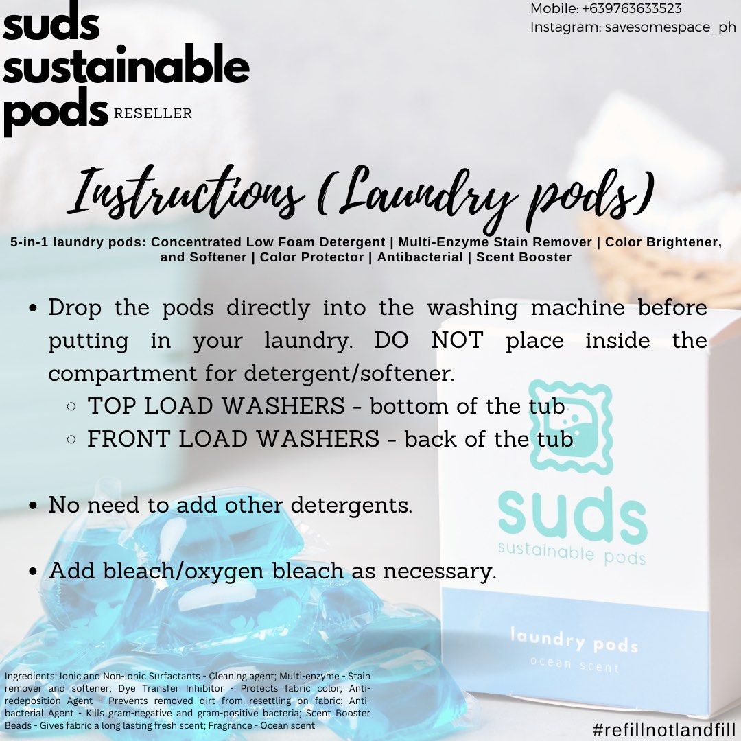 Laundry Pods, Furniture & Home Living, Cleaning & Homecare Supplies ...