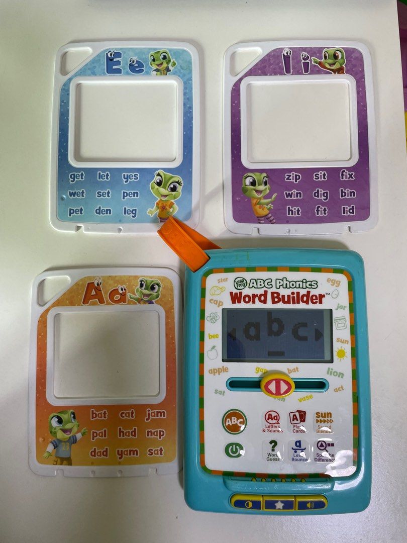 Leap Frog Phonics Word Builder, Babies & Kids, Infant Playtime on Carousell