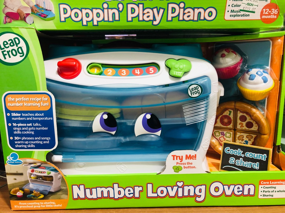 Leapfrog Number Loving Oven, Hobbies & Toys, Toys & Games on Carousell