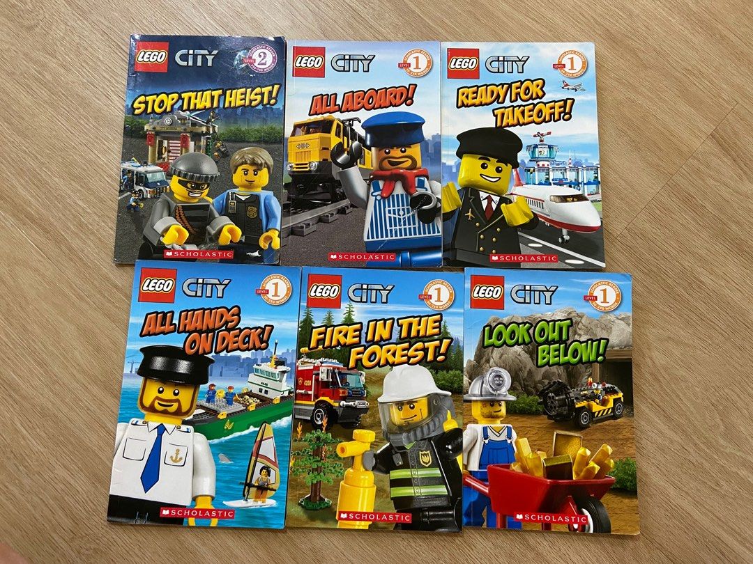 Lego city readers, Hobbies & Toys, Books & Magazines, Children's Books ...