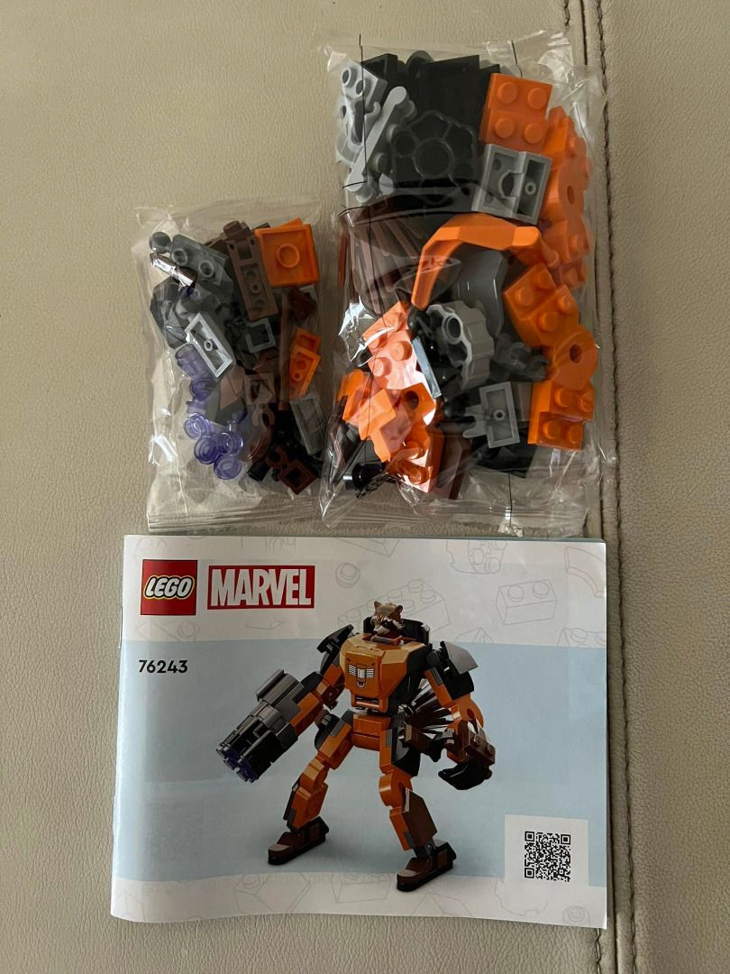 Lego Rocket Raccoon Mech (No Minifigures Included), Hobbies & Toys ...
