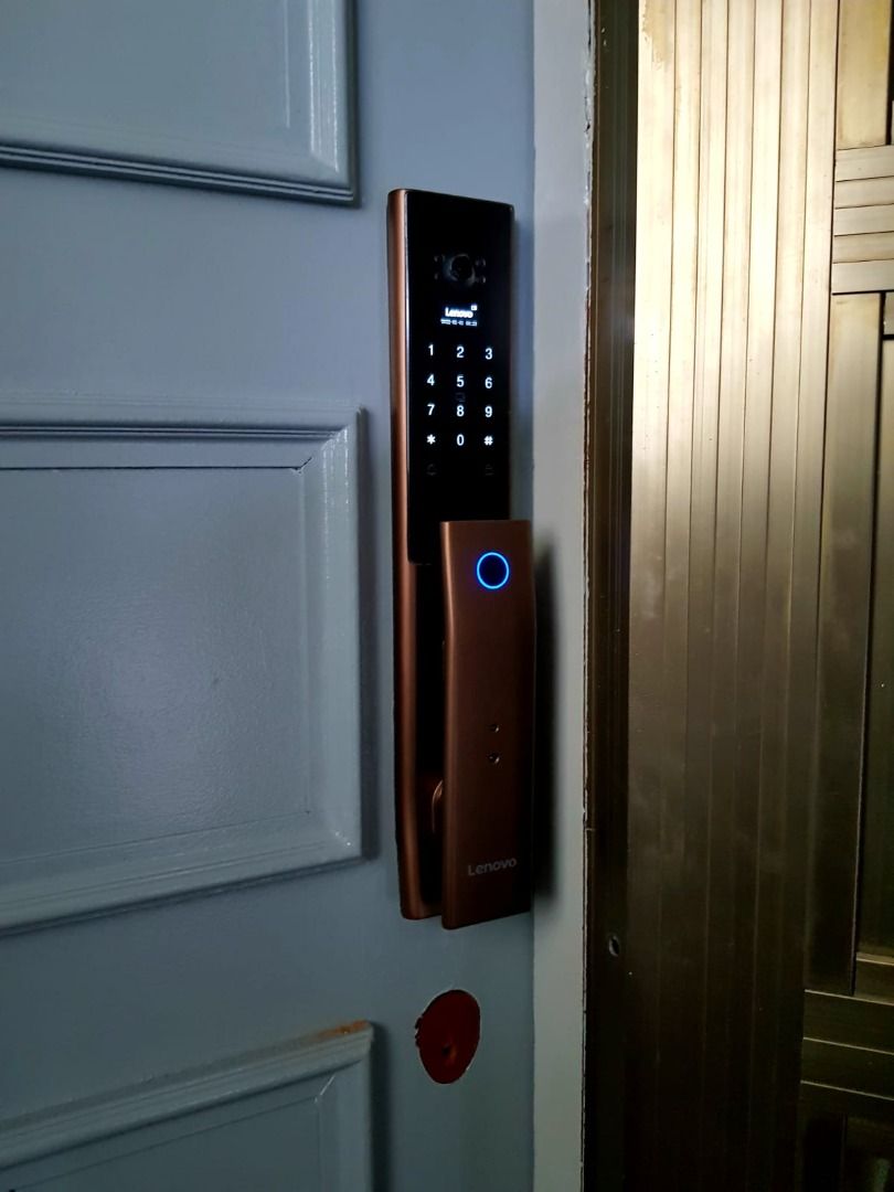 LENOVO X3 smart door lock for HDB,BTO, CONDO in singapore PROMOTION ...