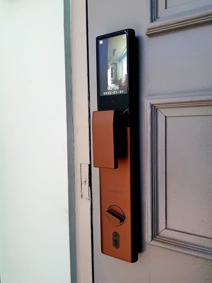 LENOVO X3 smart door lock for HDB,BTO, CONDO in singapore PROMOTION ...