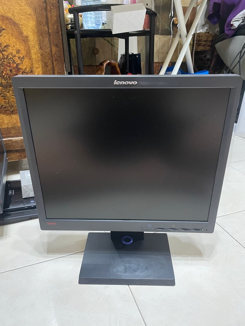Desktop Display Monitor Lenovo Thinkvision L1711pc 17 inch, Computers ...