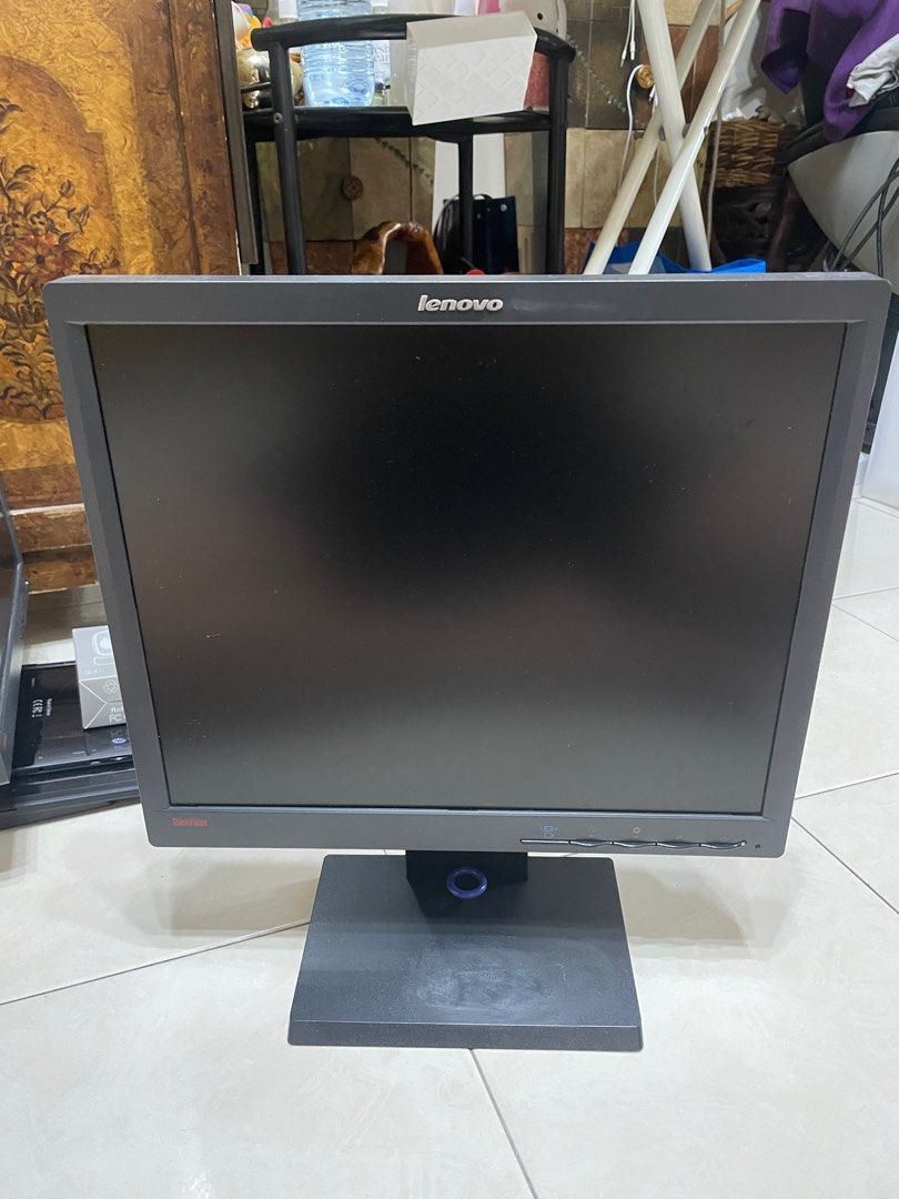 Desktop Display Monitor Lenovo Thinkvision L1711pc 17 inch, Computers ...