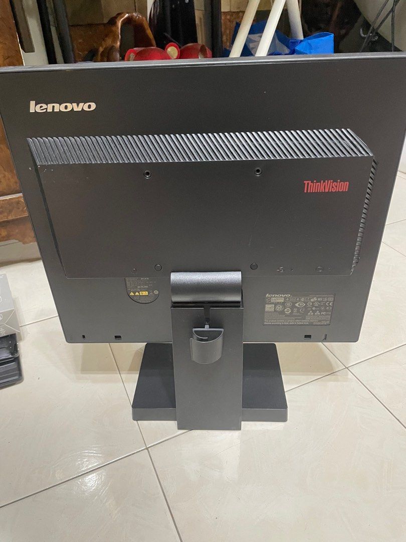 Desktop Display Monitor Lenovo Thinkvision L1711pc 17 inch, Computers ...