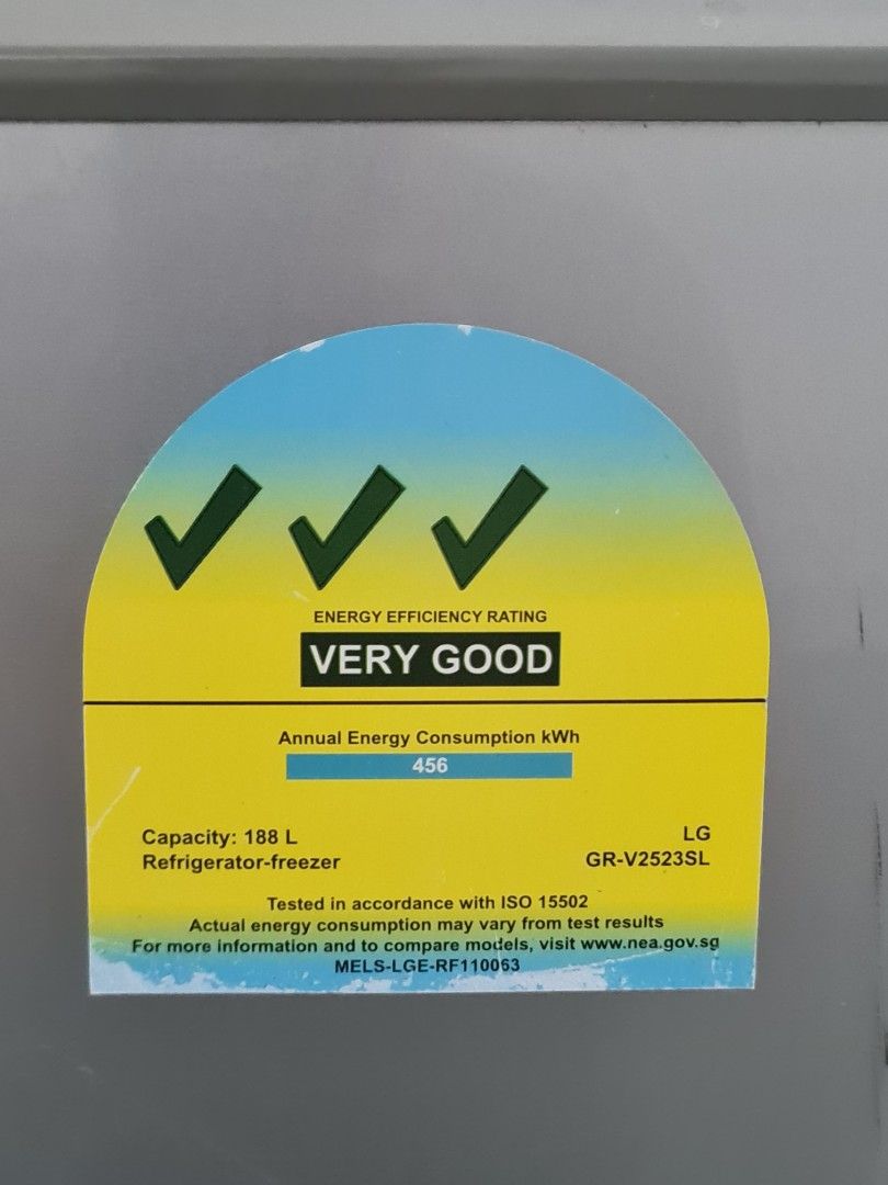 LG 188 Litre 2 Door Refrigerator, TV & Home Appliances, Kitchen Appliances, Refrigerators ...