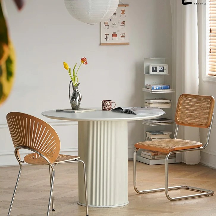 LIAM Vintage Round Table, Furniture & Home Living, Furniture, Tables ...