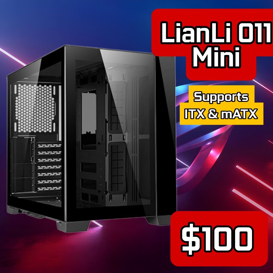 LIANLI PC Case (011 Mini), Computers & Tech, Parts & Accessories ...