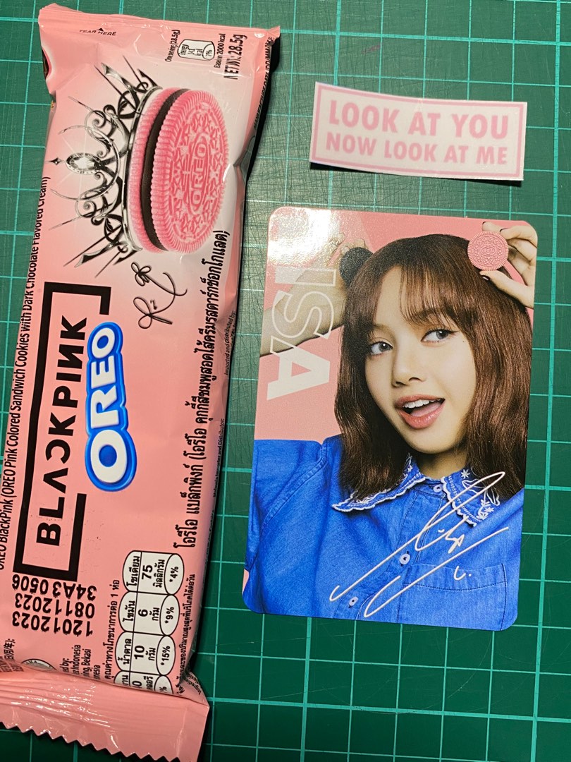 LISA 03 Blackpink Oreo Photocard Official, Hobbies & Toys, Memorabilia ...
