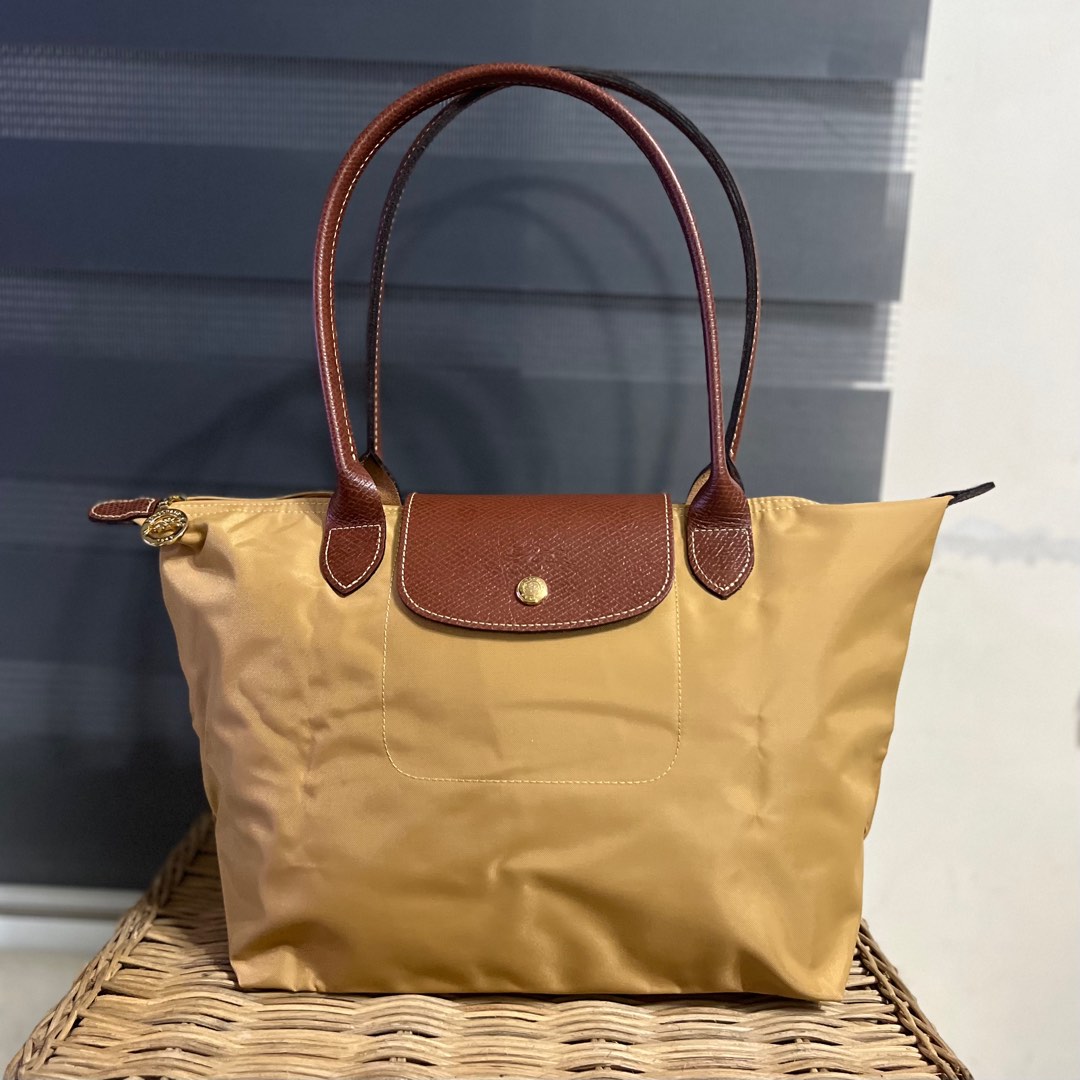 Longchamp Le Pliage Long Handle, Luxury, Bags & Wallets on Carousell