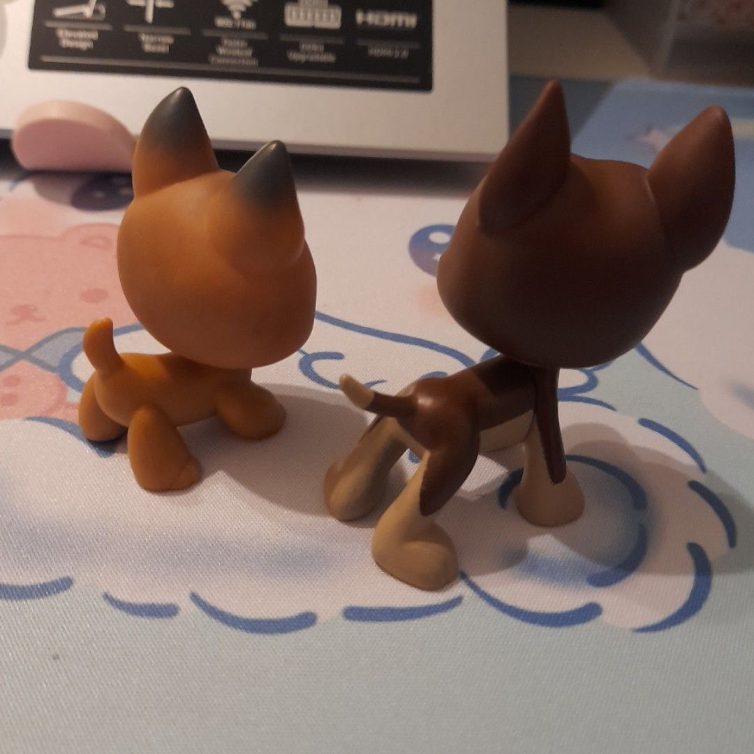 lps great dane german shepherd bundle, Hobbies & Toys, Toys & Games on ...