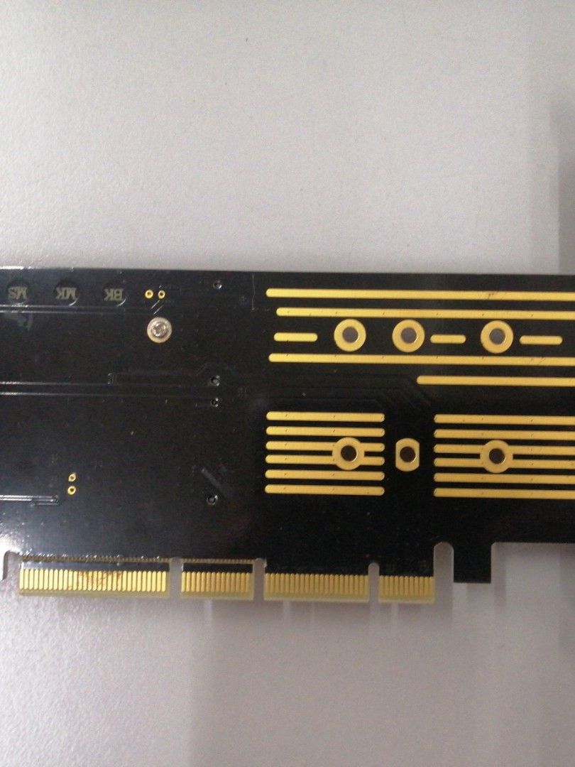 M. 2 msata nvme Adapter to pcie, Computers & Tech, Parts & Accessories ...