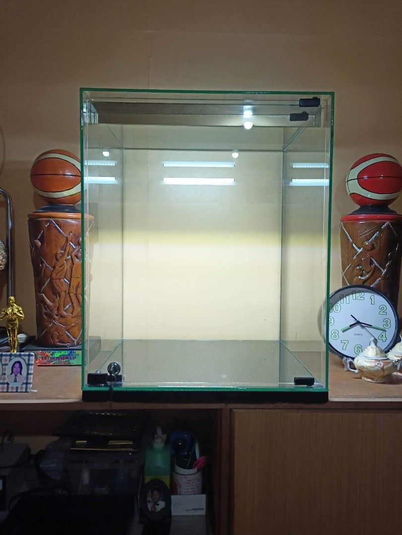 MAC Glass Cabinet Frameless Cabinet on Carousell