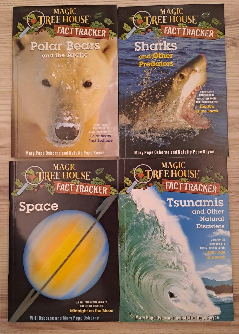 MAGIC TREE FACT TRACKER, Hobbies & Toys, Books & Magazines, Fiction & Non-Fiction on Carousell