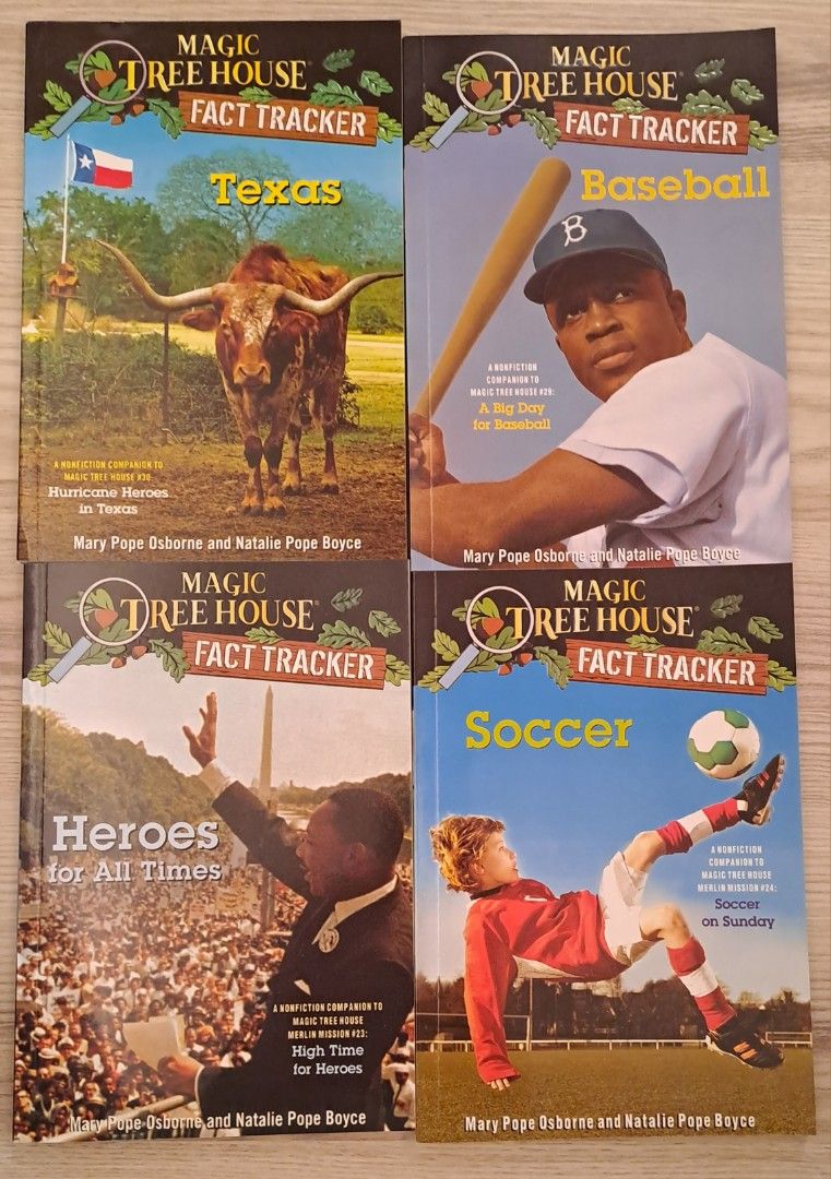 MAGIC TREE FACT TRACKER, Hobbies & Toys, Books & Magazines, Fiction & Non-Fiction on Carousell