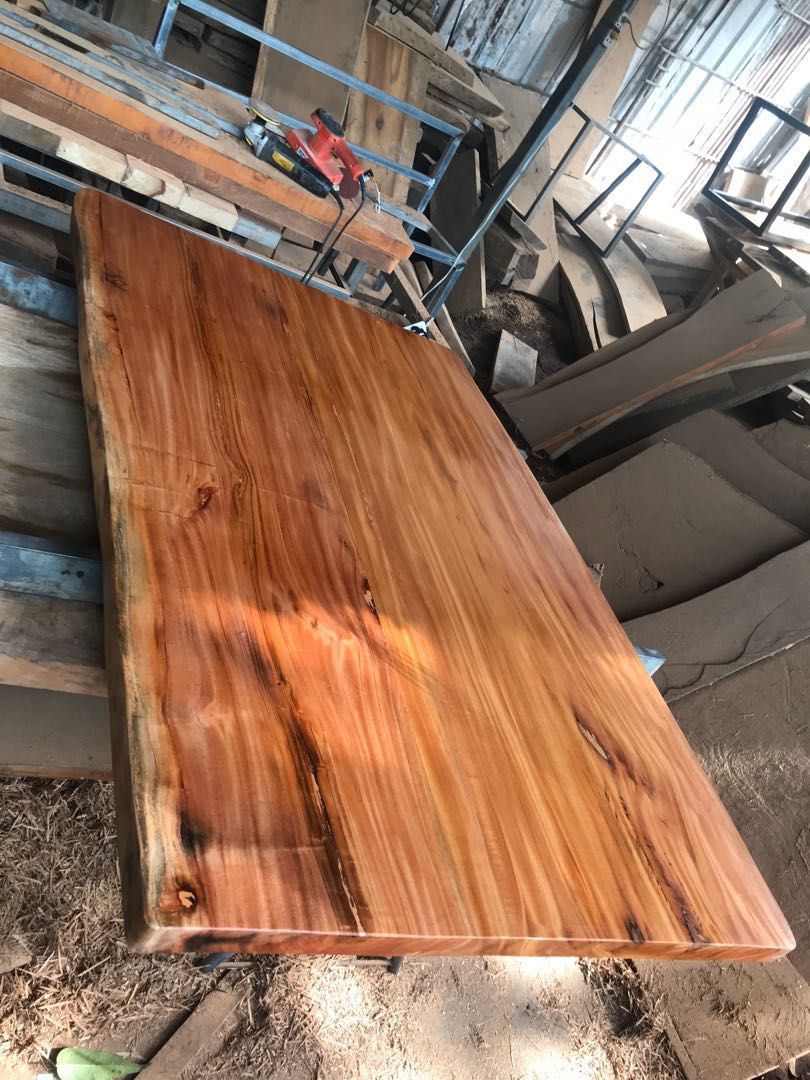 Mahogany wood slab 5x3ft on Carousell