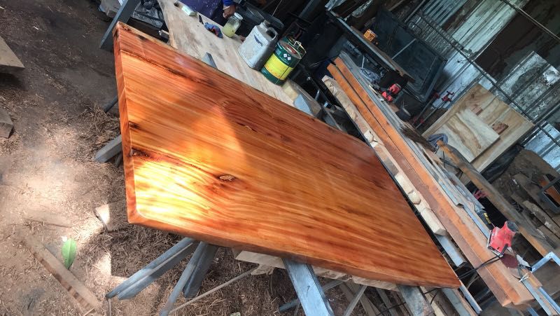 Mahogany wood slab 5x3ft on Carousell